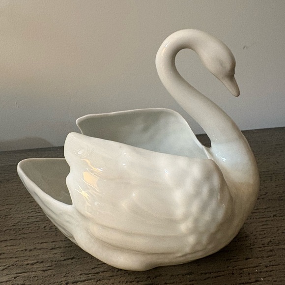 Limoges | Art | Rare Elegant Limoges White Swan | Poshmark